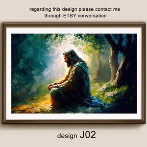 Jesus Art, Pictures of Jesus Christ, Jesus Painting, Digital Download ...