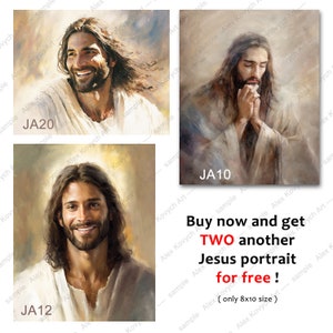 Jesus Art, Pictures of Jesus Christ, Jesus Painting, Digital Download ...
