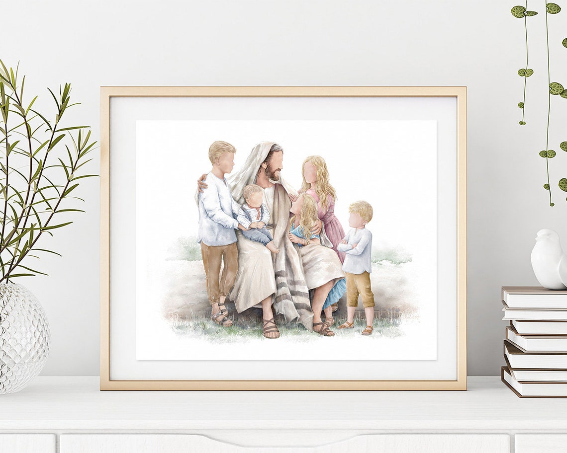 Jesus With Children, Come Follow Me, I Am a Child of God, Jesus ...