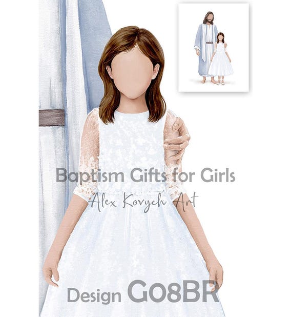 Lds Girl Baptism Clipart