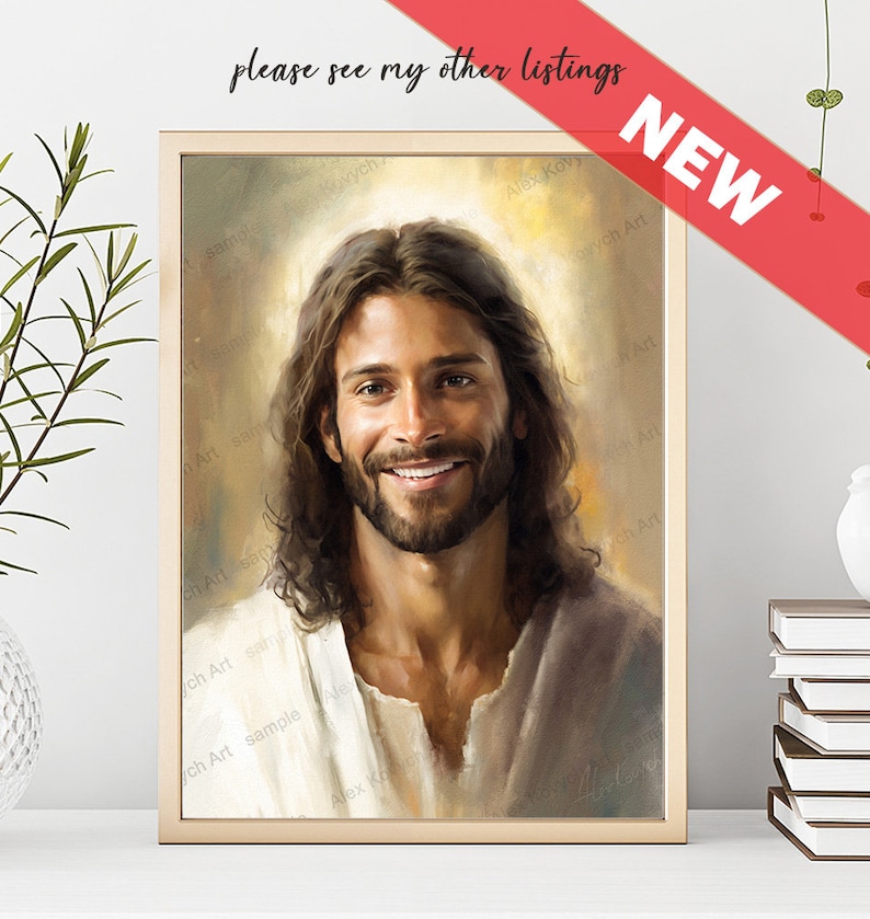 Jesus Art Printable Jesus Prays in the Garden of Gethsemane - Etsy Canada