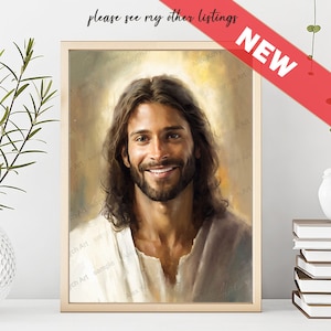 Blonde Jesus Christ Portrait by Alex Kovych, Jesus Christ Picture ...