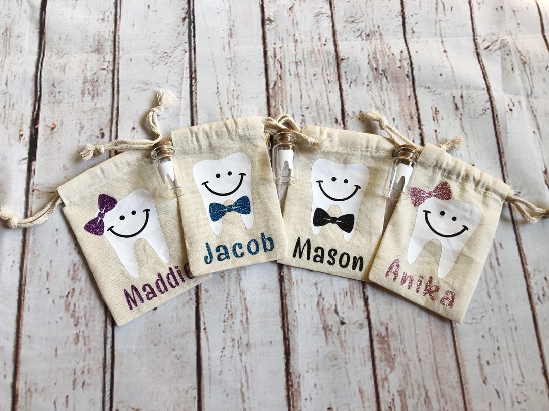 Custom Tooth Fairy Bag, Personalized Tooth Fairy Bag - Etsy