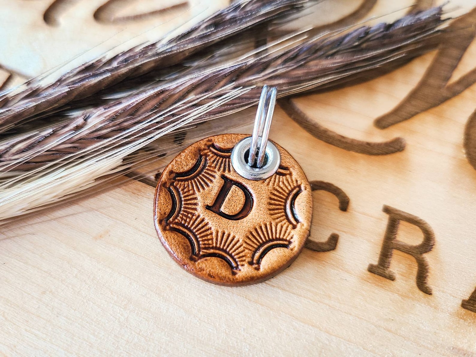Personalized Dog Tag Leather Dog Tag Tooled Western Dog | Etsy