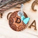 Personalized Dog Tag - Leather Dog Tag - Turquoise Western Dog Tag ...