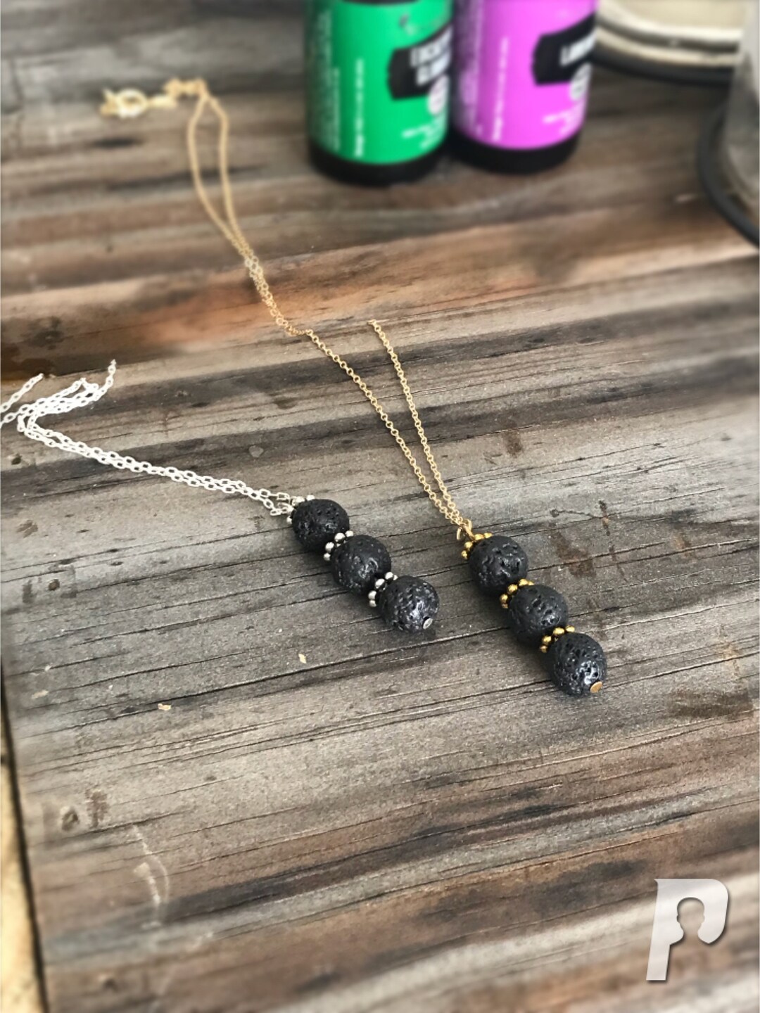Lava Bead Necklace - Etsy