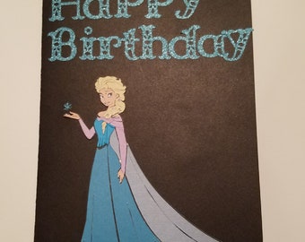Elsa card | Etsy