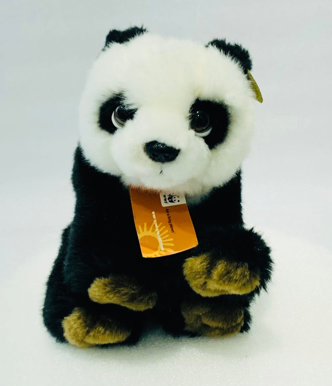 Panda Bear Plush WWF With Vintage 1986 With Bag and Tags - Etsy