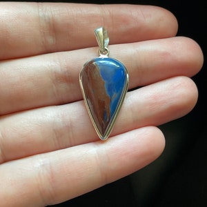 Richterite "blue Sugilite" Pendant - Stunning Royal Blue - Rare Natural ...