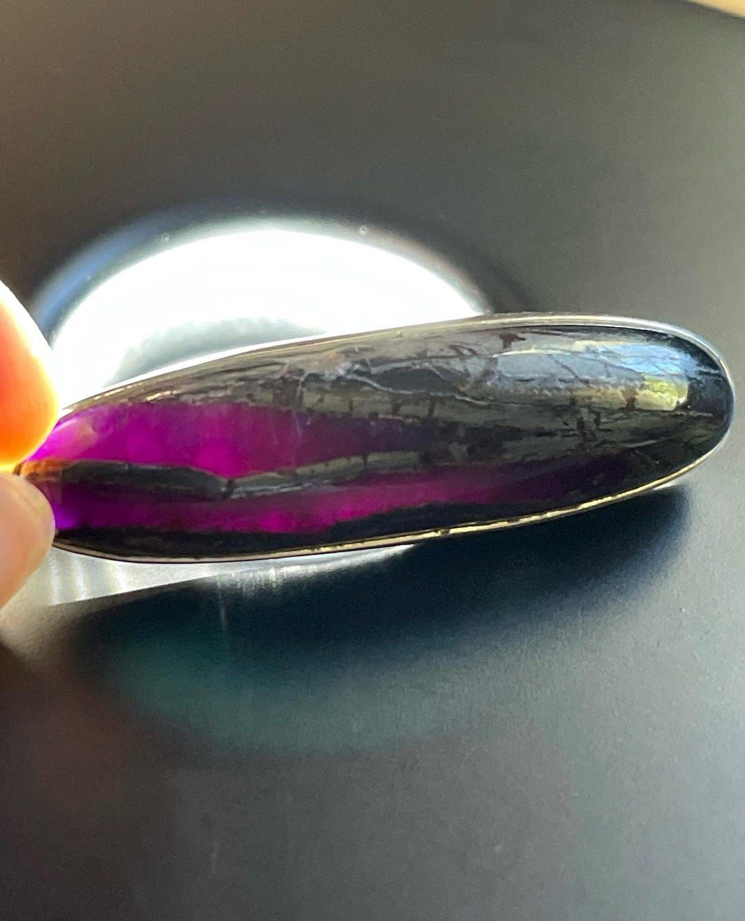 Mysterious Gel Sugilite Pendant Handmade With Solid Sterling Silver ...