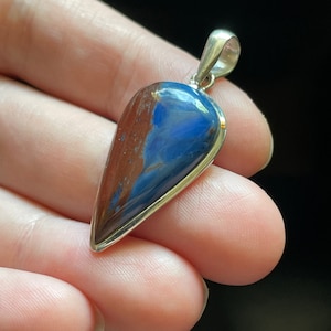 Richterite "blue Sugilite" Pendant - Stunning Royal Blue - Rare Natural ...