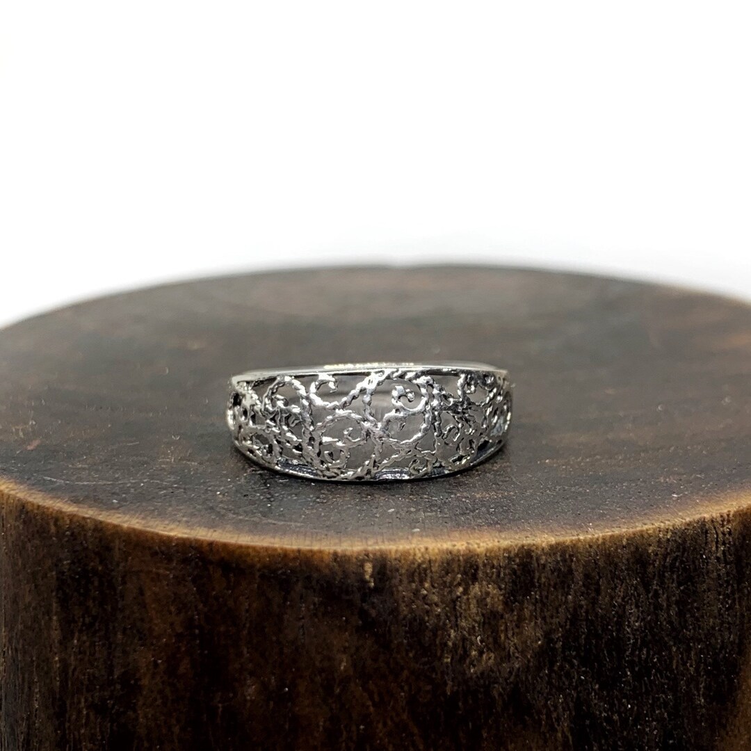 Sage Bush Ring US 6 - Sterling Silver - Handmade Ring - Sage Bush ...