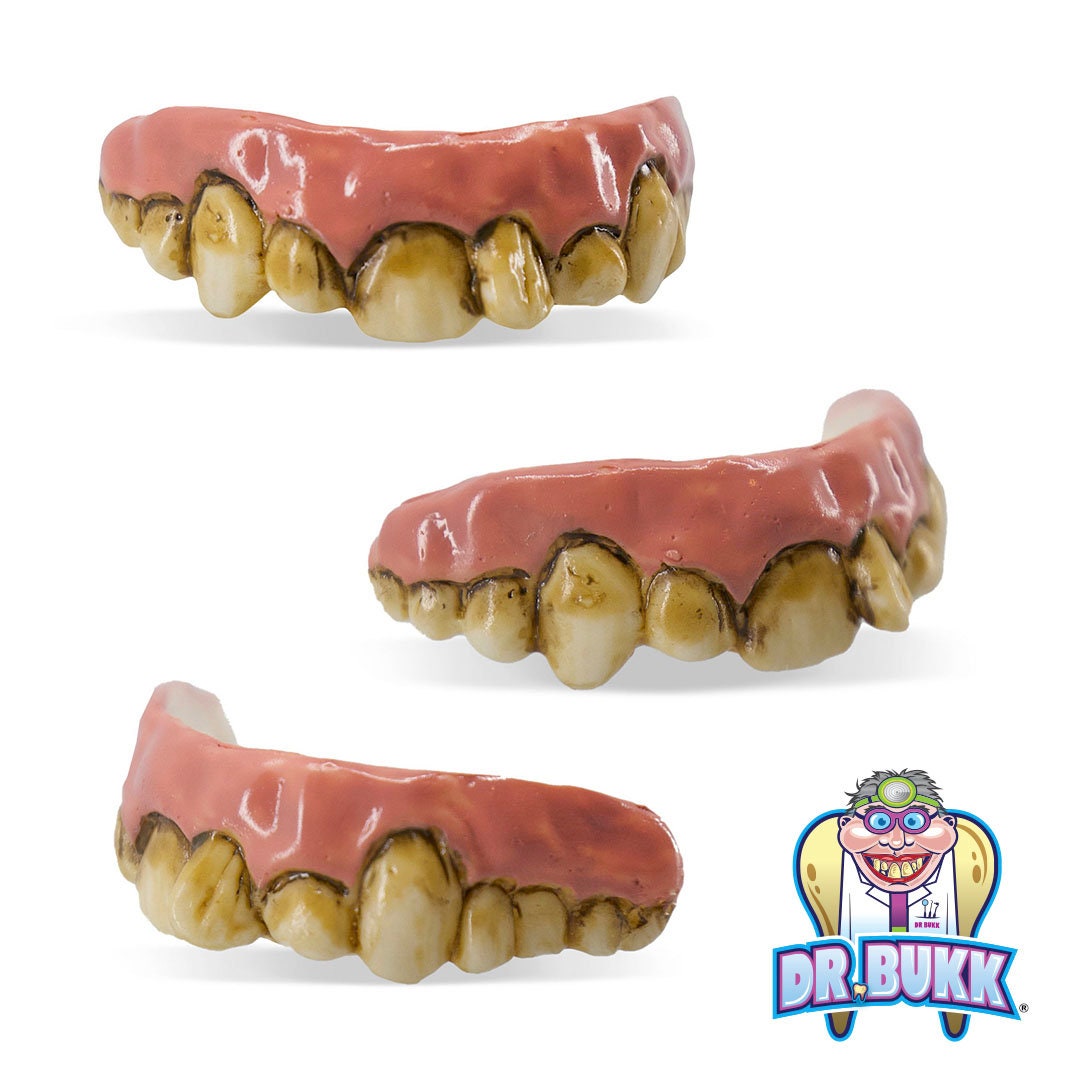 Dr Bukk Realistic Hollywood Style Funny Teeth Gnarly Style Custom Fit ...