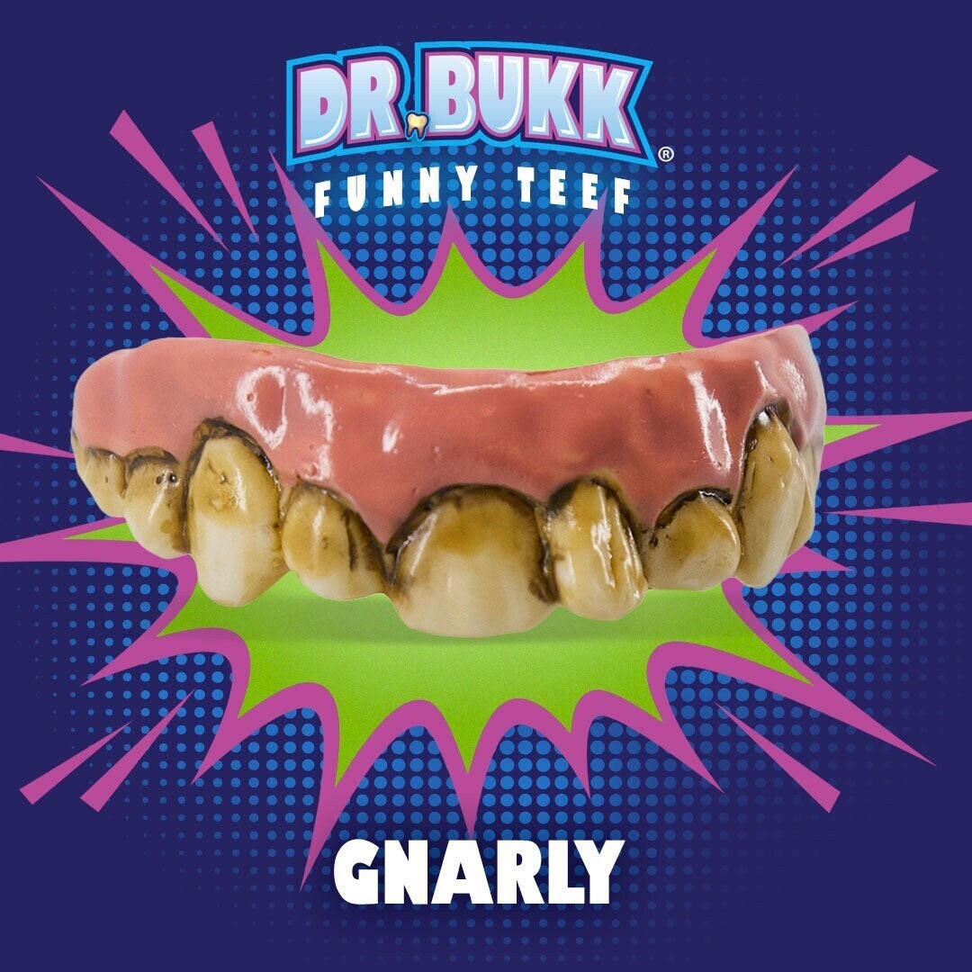 Dr Bukk Realistic Hollywood Style Funny Teeth Gnarly Style Custom Fit ...