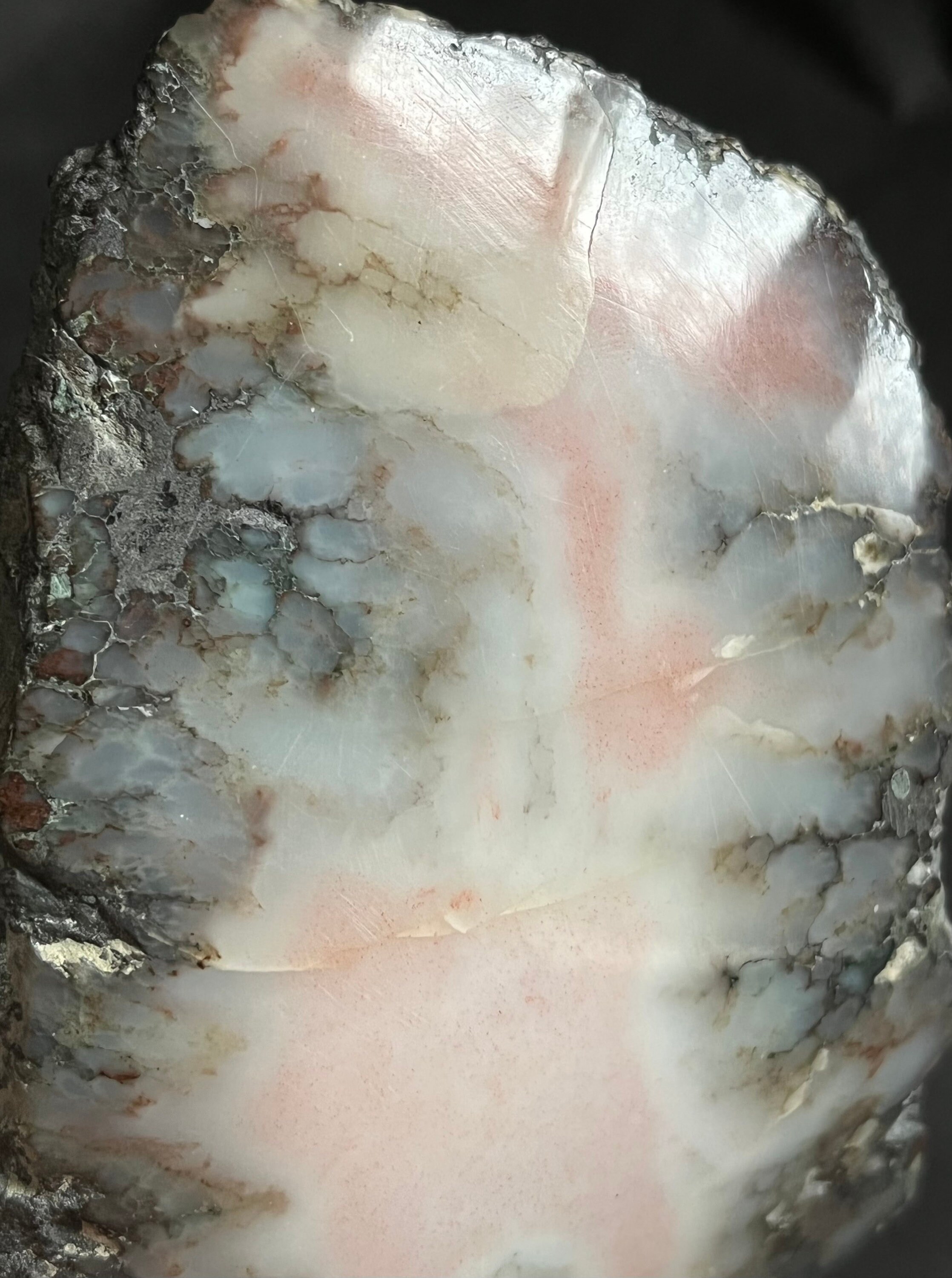 14cm Huge Pink Datolite Specimen W Gorgeous Polish Cliff Mine, Keweenaw ...