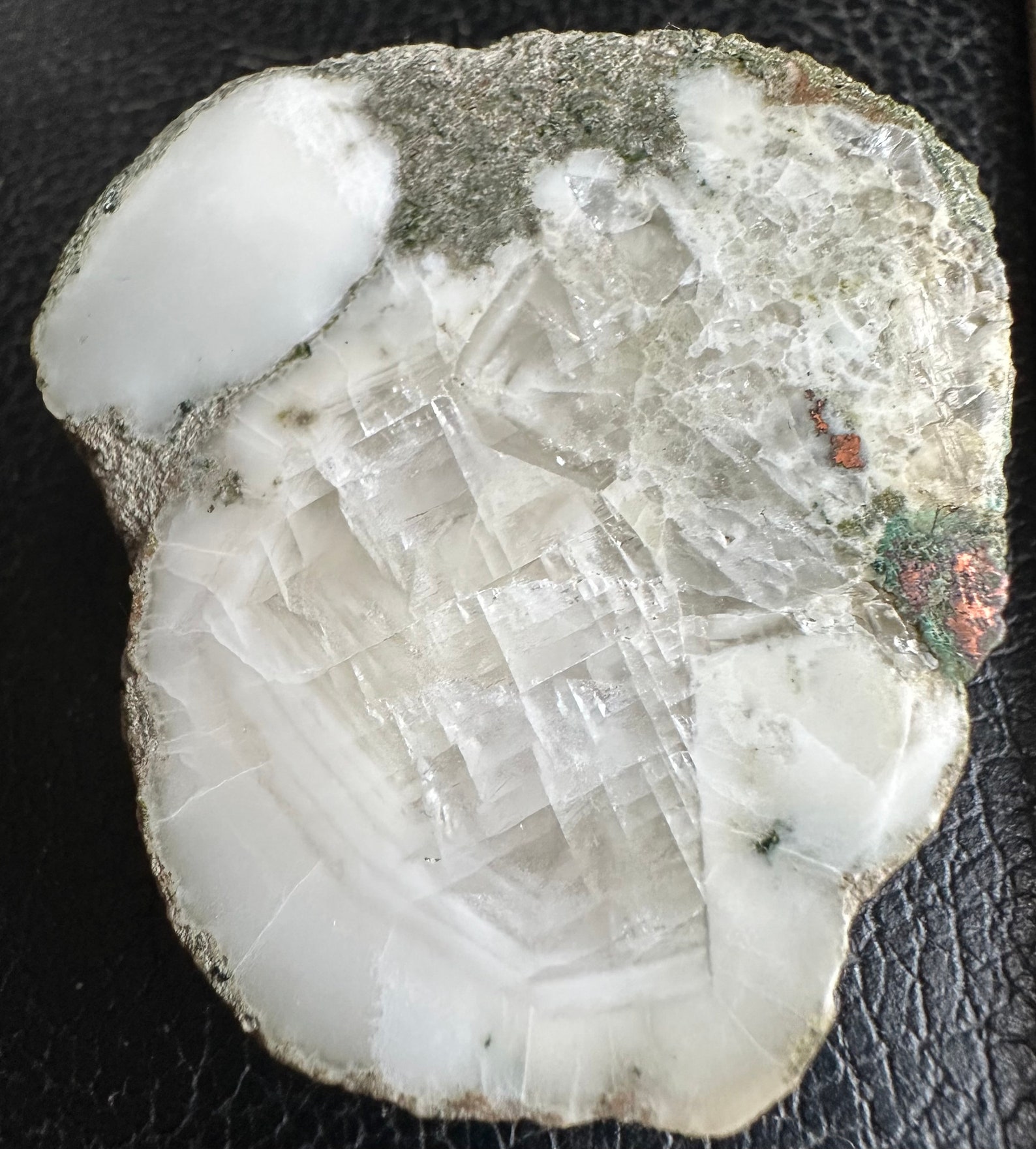 4.7cm Datolite W Calcite & Copper - Nassau Mine, Ontonagon, Michigan - Etsy