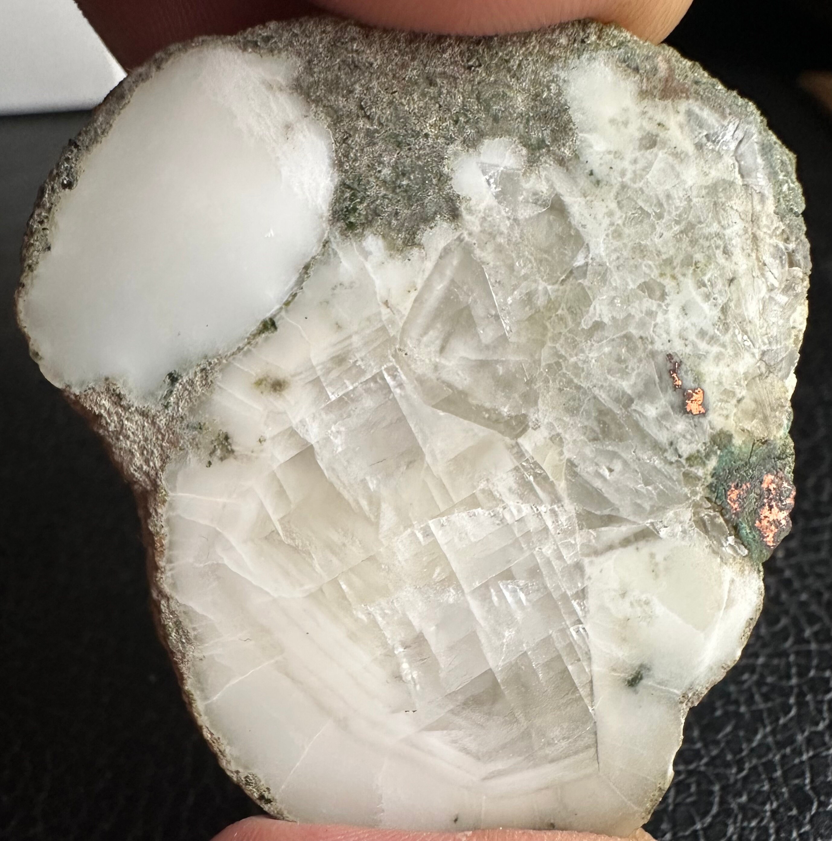 4.7cm Datolite W Calcite & Copper - Nassau Mine, Ontonagon, Michigan - Etsy
