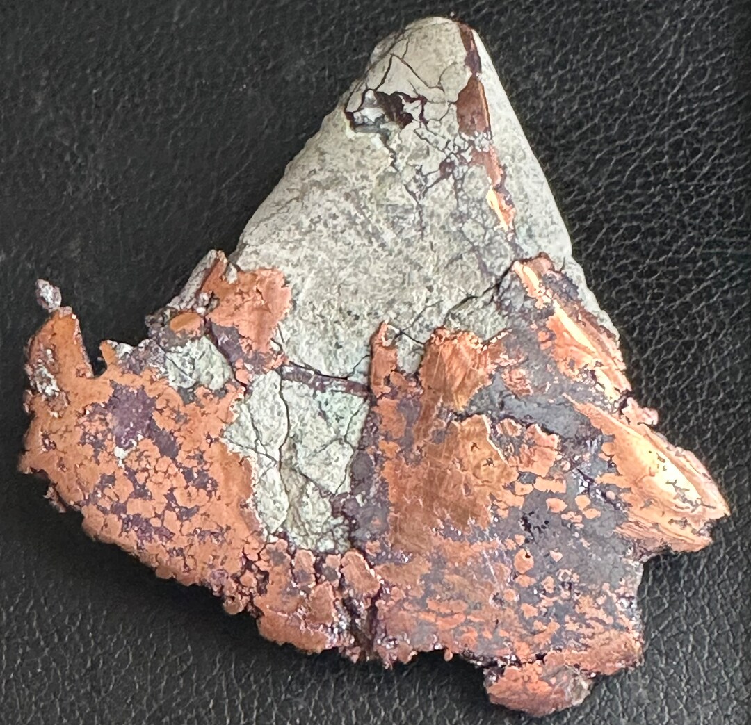 8cm Fantastic Copper & Datolite Specimen Prospected From Keweenaw ...