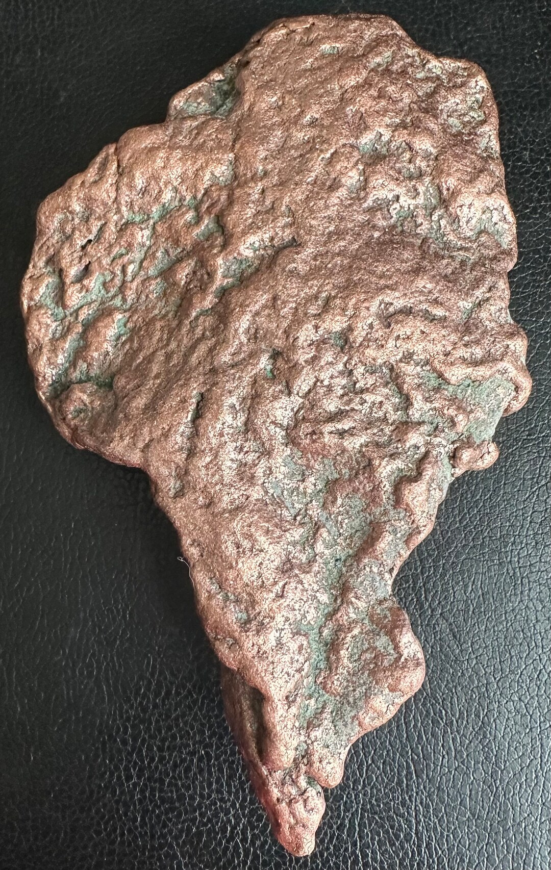 6 Inch Big Shiny Native Copper Nugget Prospected From Keweenaw ...