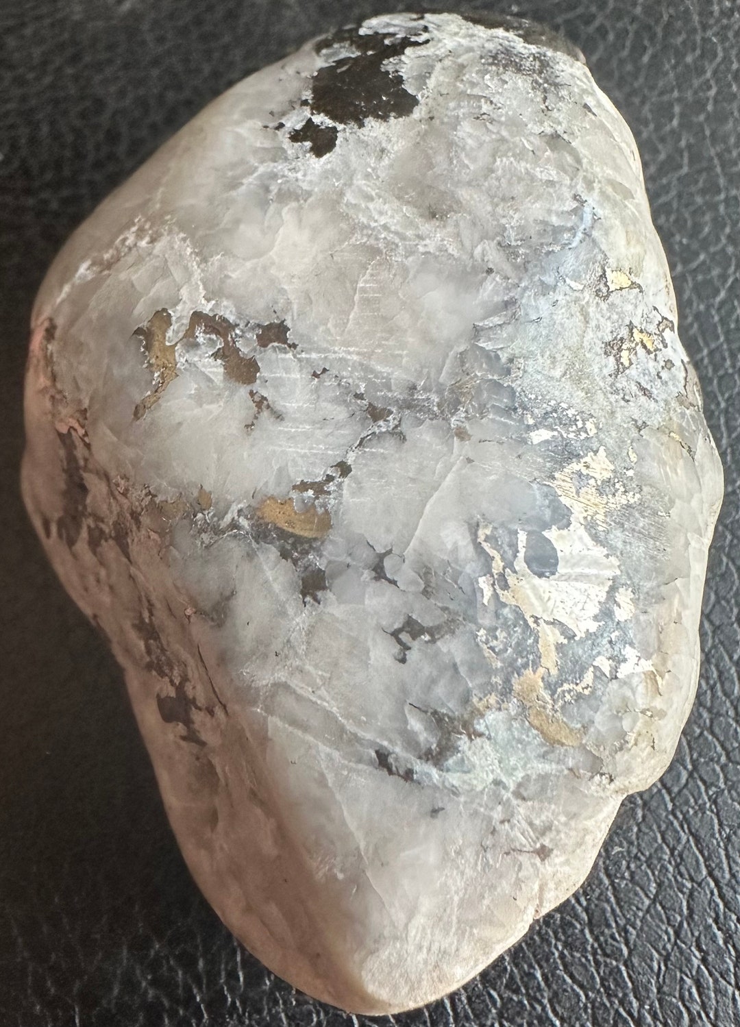 6cm Snowflake Mohawkite in Quartz Nugget - Mohawk Mine, Keweenaw ...