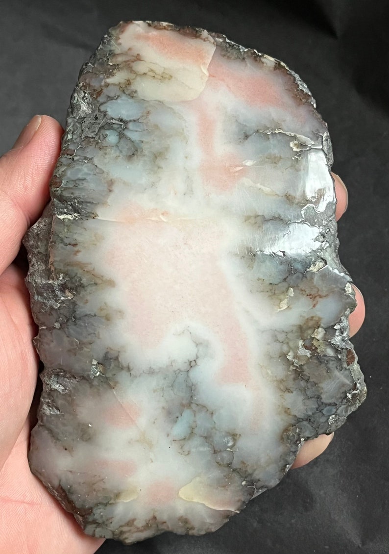 14cm Huge Pink Datolite Specimen W Gorgeous Polish - Cliff Mine ...