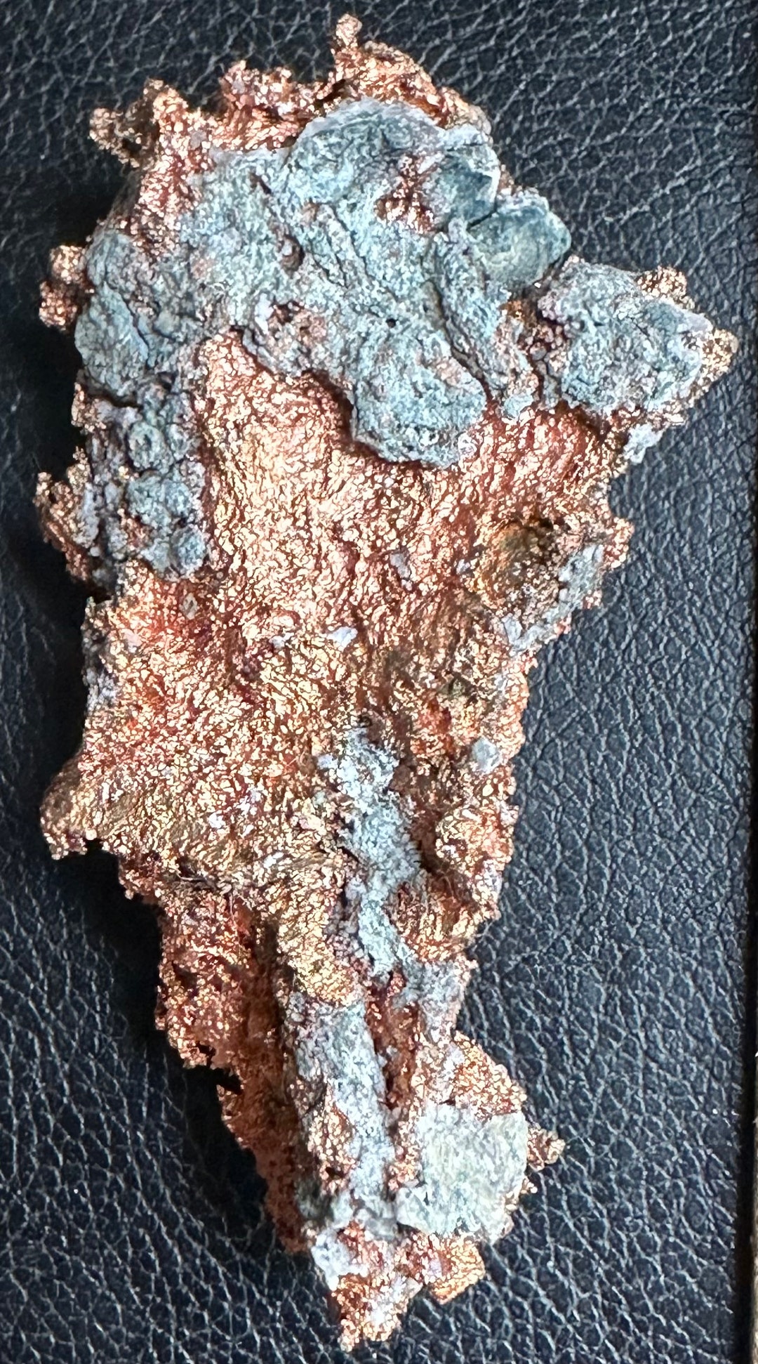 183g Hefty Solid Chunk of Native Copper W Colorful Matrix Keweenaw ...