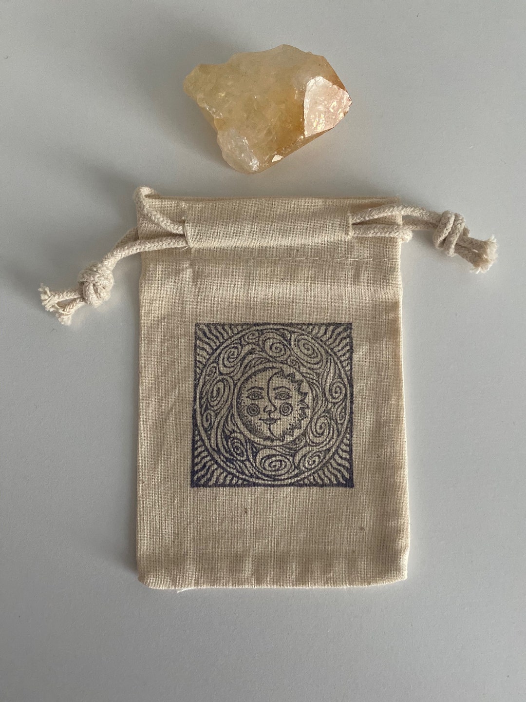 Celestial Bag| Crystal | Witch | Canvas | Herb Bag | Rune | Pendulum ...