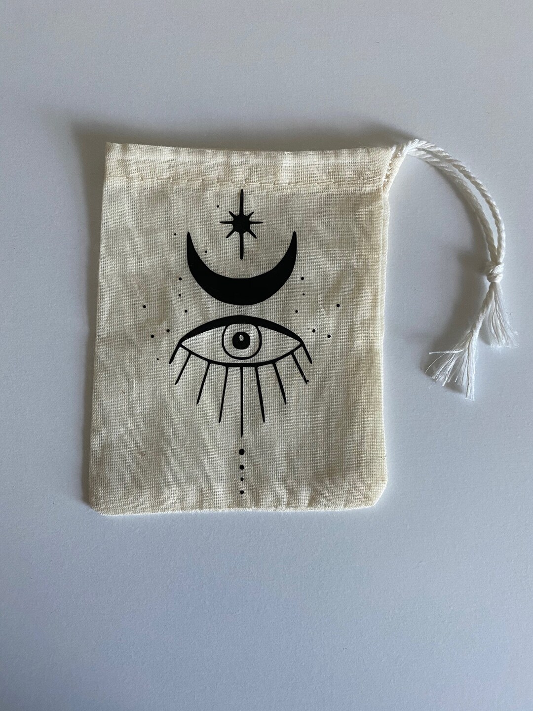 Pouch Bag (spell Natural Bag) Canvas Bag/ Herb Bag/runes Bag/pendulum ...