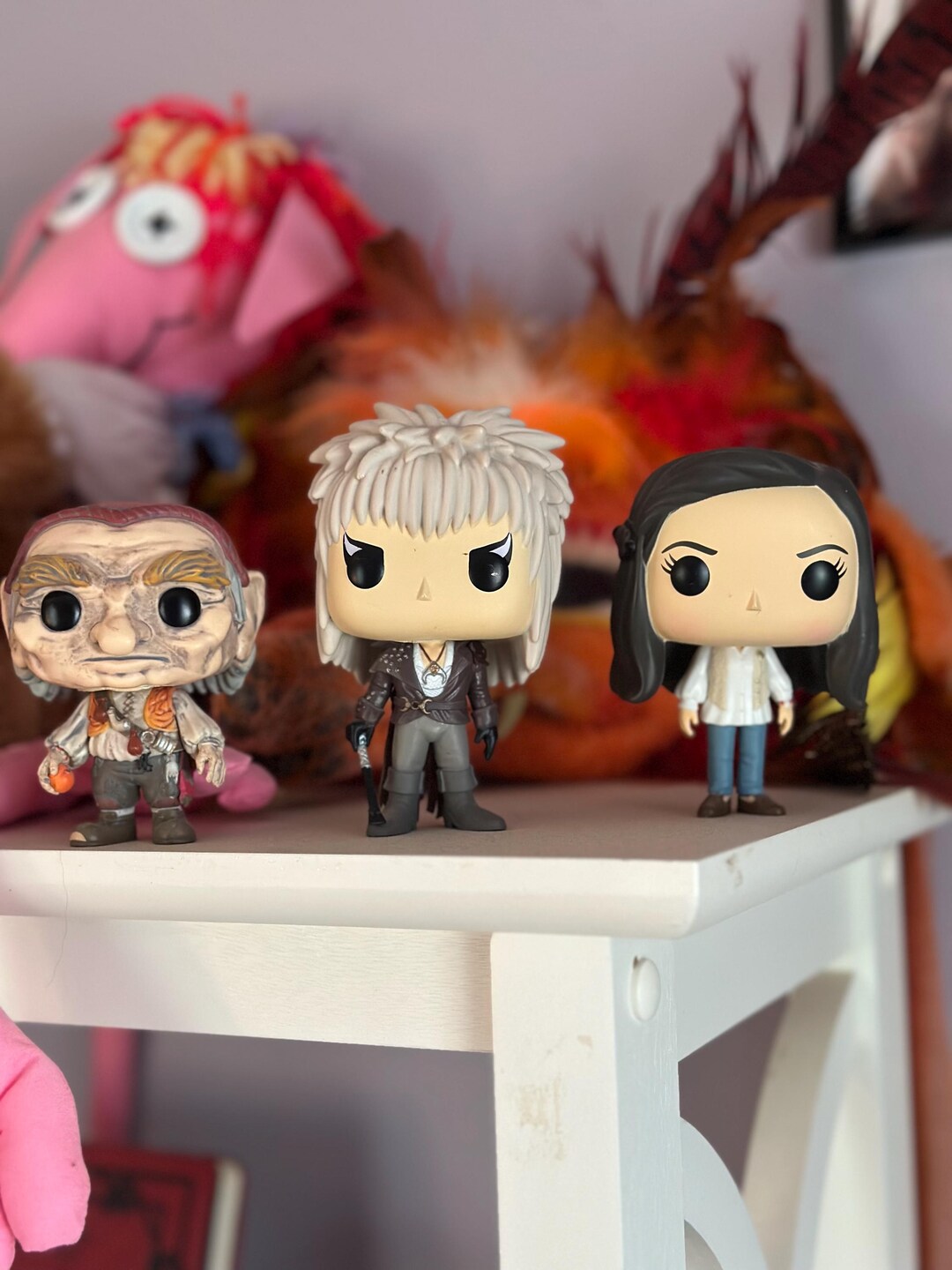 Labyrinth Funko Pop Bundle – Jareth (riding Crop), Sarah, & Hoggle ...