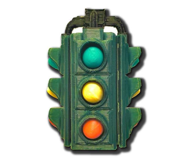 Tipp Hill Upside Down Traffic Light Syracuse Christmas Ornament - 3 ...