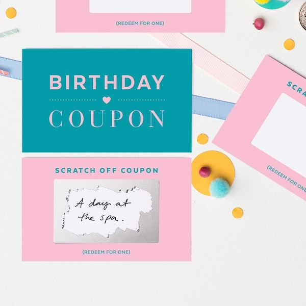 Editable Gift Voucher - 60+ Gift Ideas for 2024