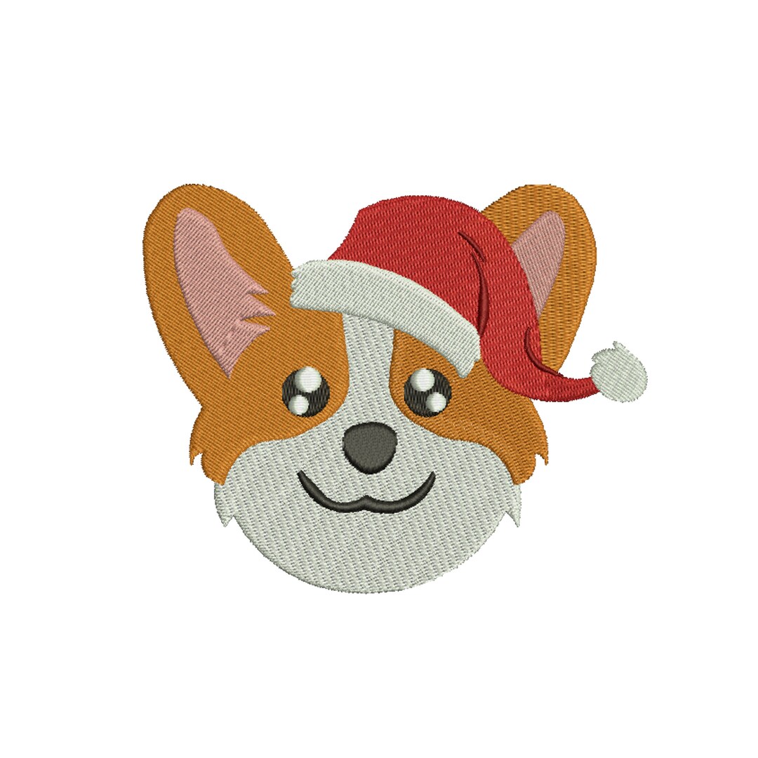 8 SIZES Corgi Christmas Embroidery Designs Machine Embroidery Designs ...