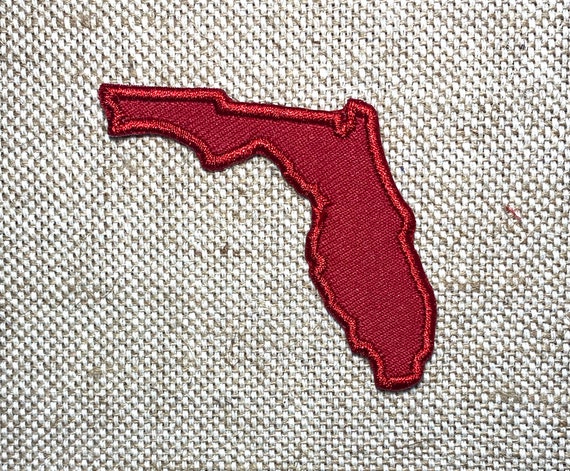2.5 Florida State Patch USA State Patch Iron On Patch | Etsy