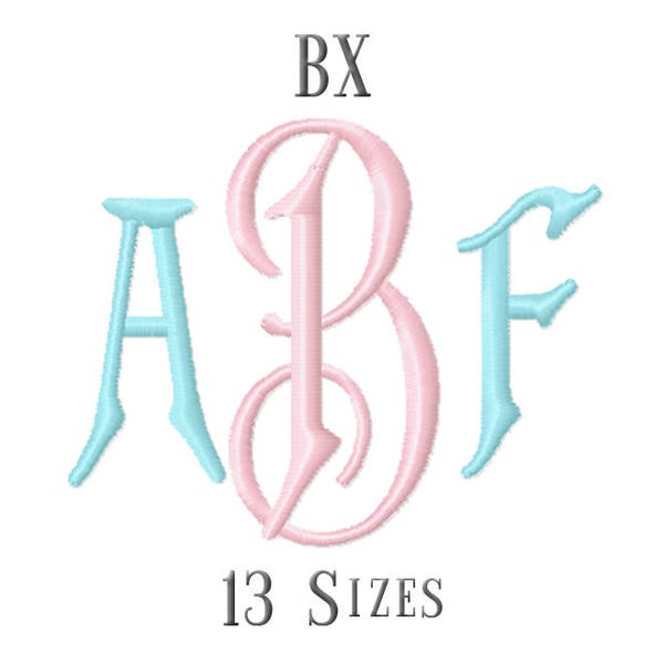 Monogram Embroidery - Etsy