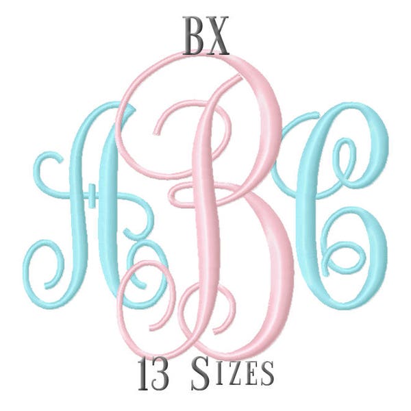 Interlocking Font - Etsy
