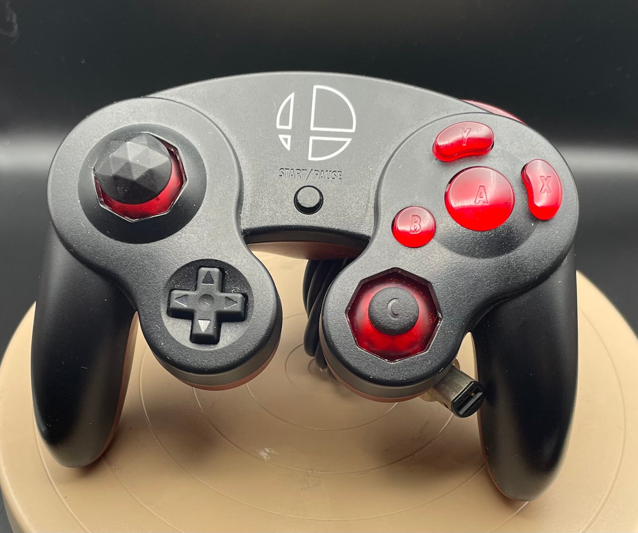 Black and Red Gamecube Controller (untested) - Etsy