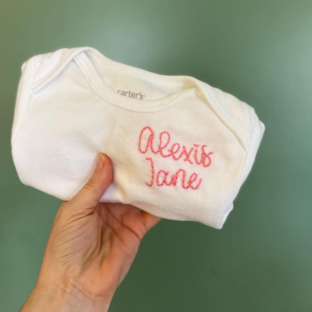 Cute Custom Newborn Outfit. Personalized Baby Gift. Personalized Baby ...