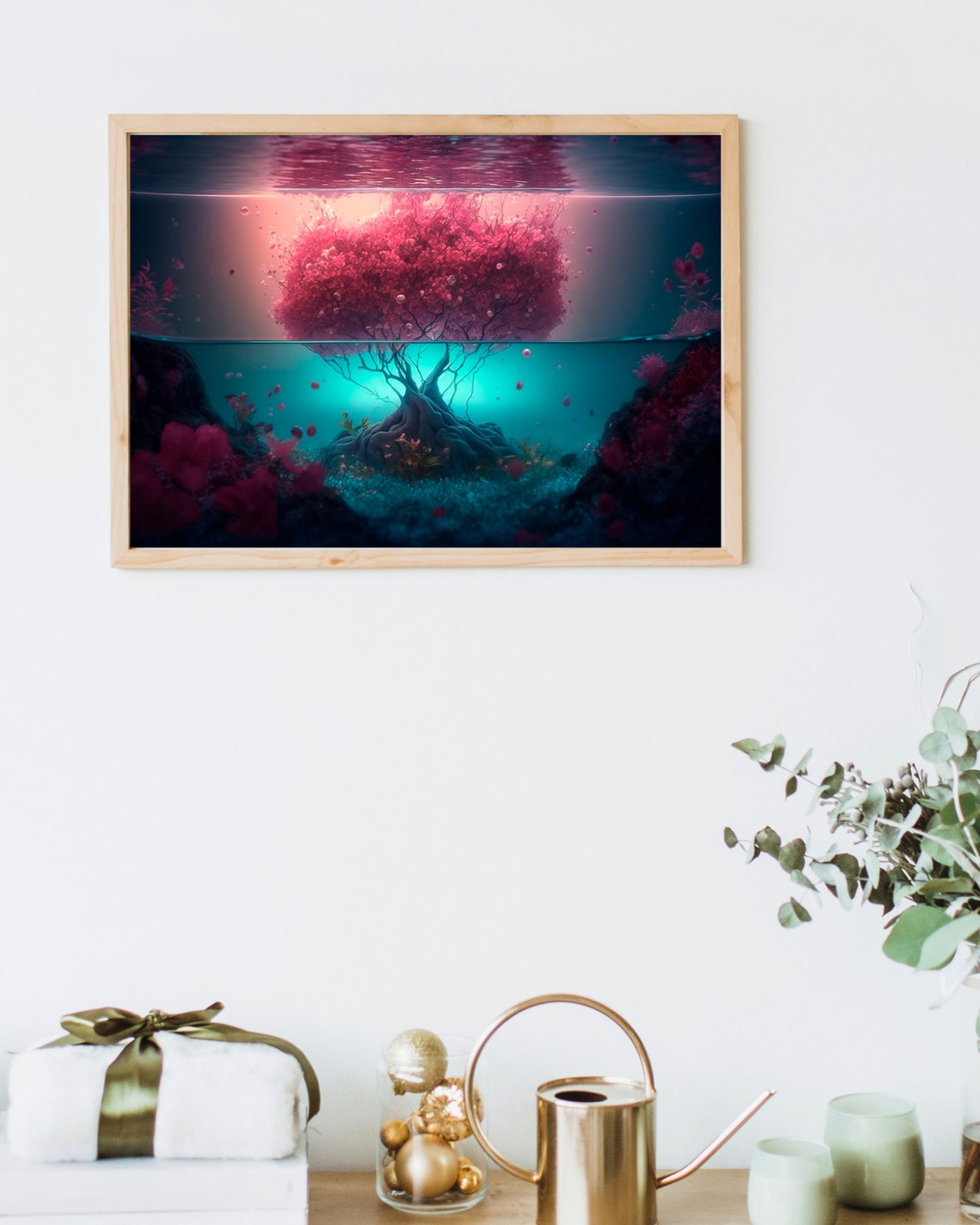 PRINTABLE SAKURA Tree Wall Art Aiart Cherry Blossom Spring Sakura ...