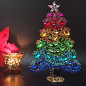 Dazzling Rainbow Tree - Etsy