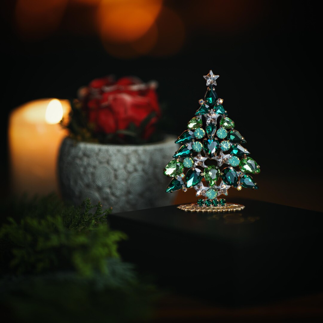 Crystal Christmas Tree Magic (green) - Etsy