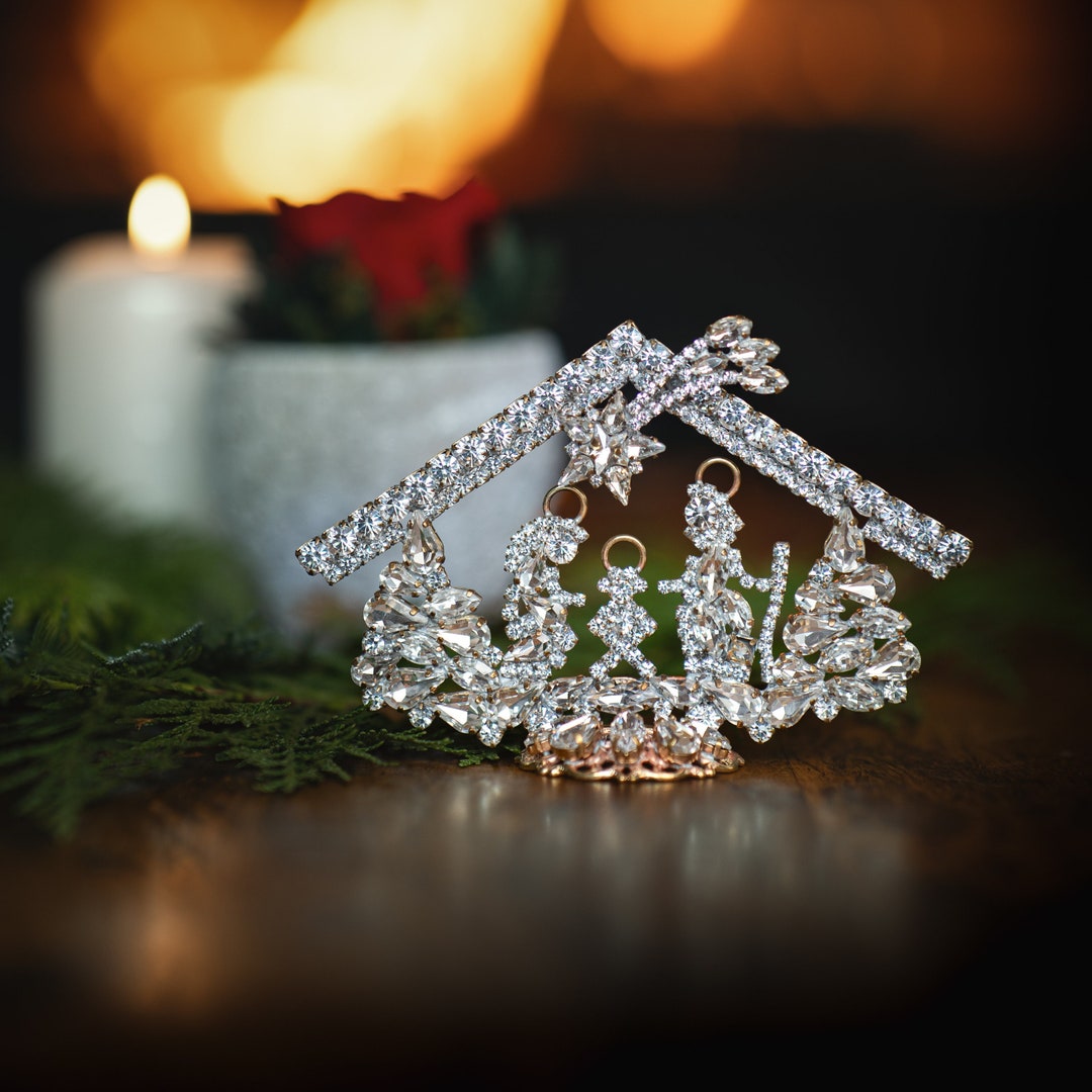 Sparkling Soul Nativity Scene, Handmade Sparkling Soul Nativity Scene ...