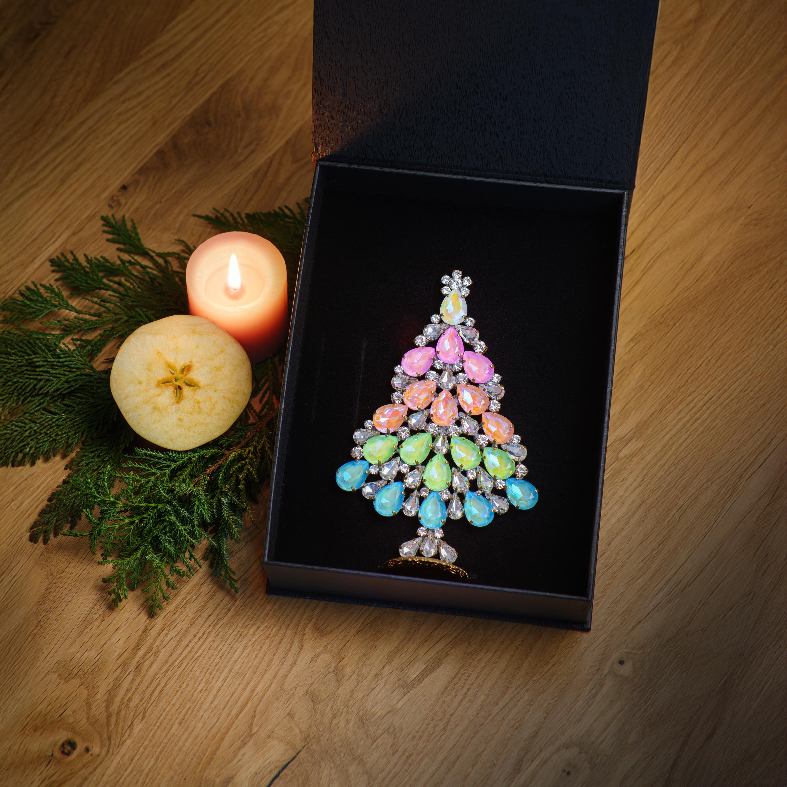 Opal Elegance Christmas Tree (rainbow) - Etsy