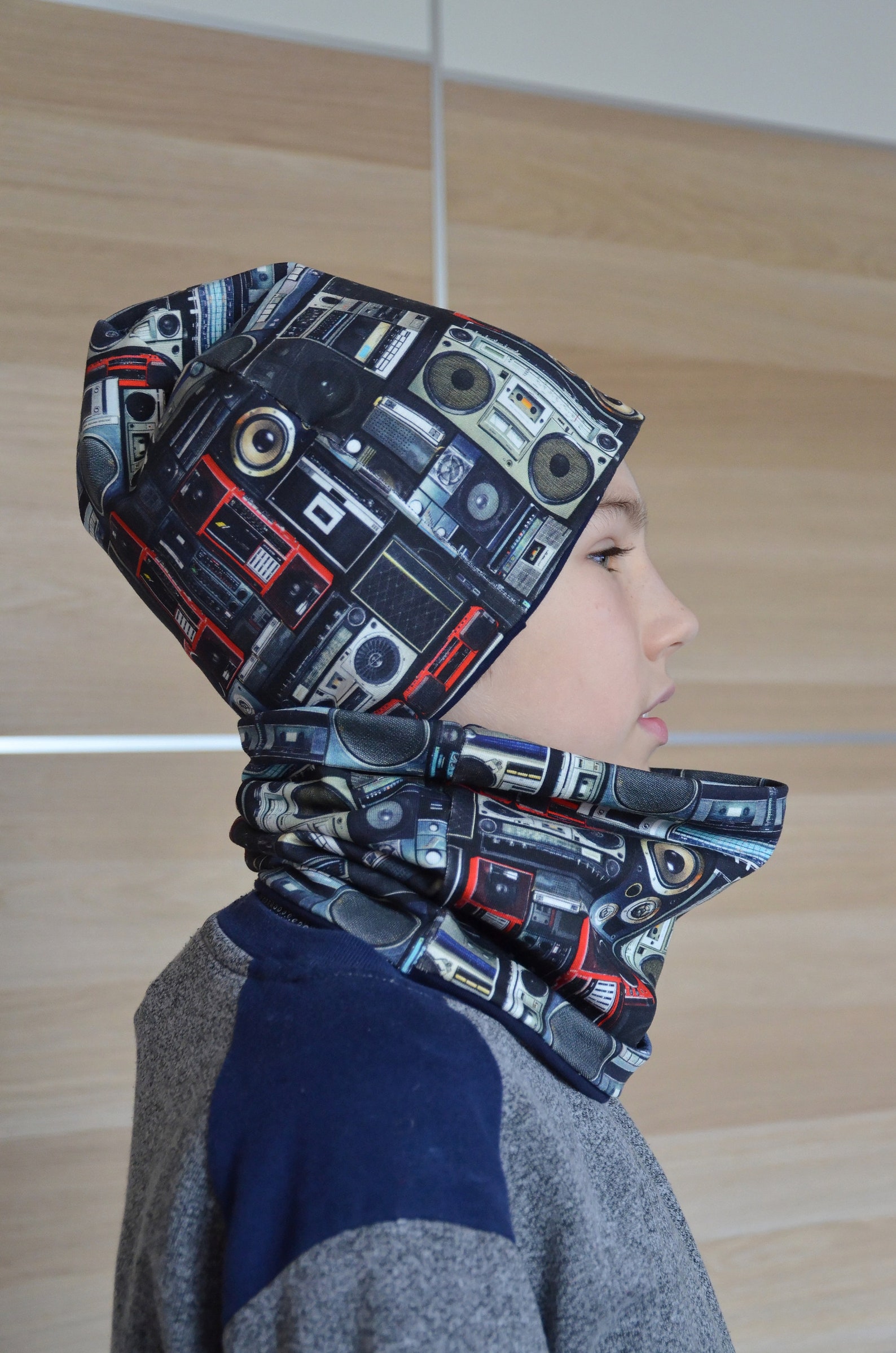 Radio Music Beanie and Loophi-fi Beanie Hat and - Etsy