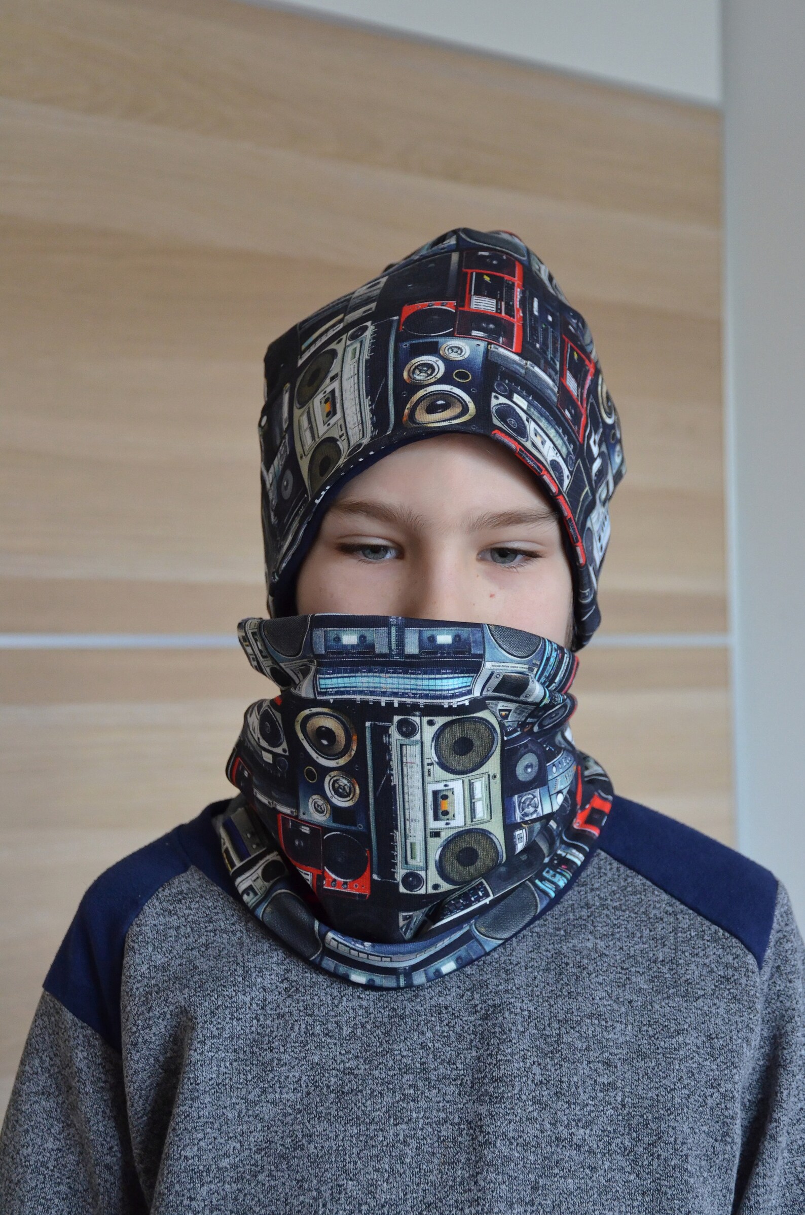 Radio Music Beanie and Loophi-fi Beanie Hat and - Etsy