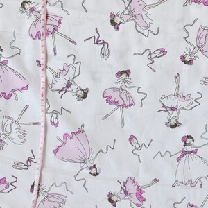 Ballerinas Cotton Fabric for Girls,100% Cotton,ballet Fabric,dance ...