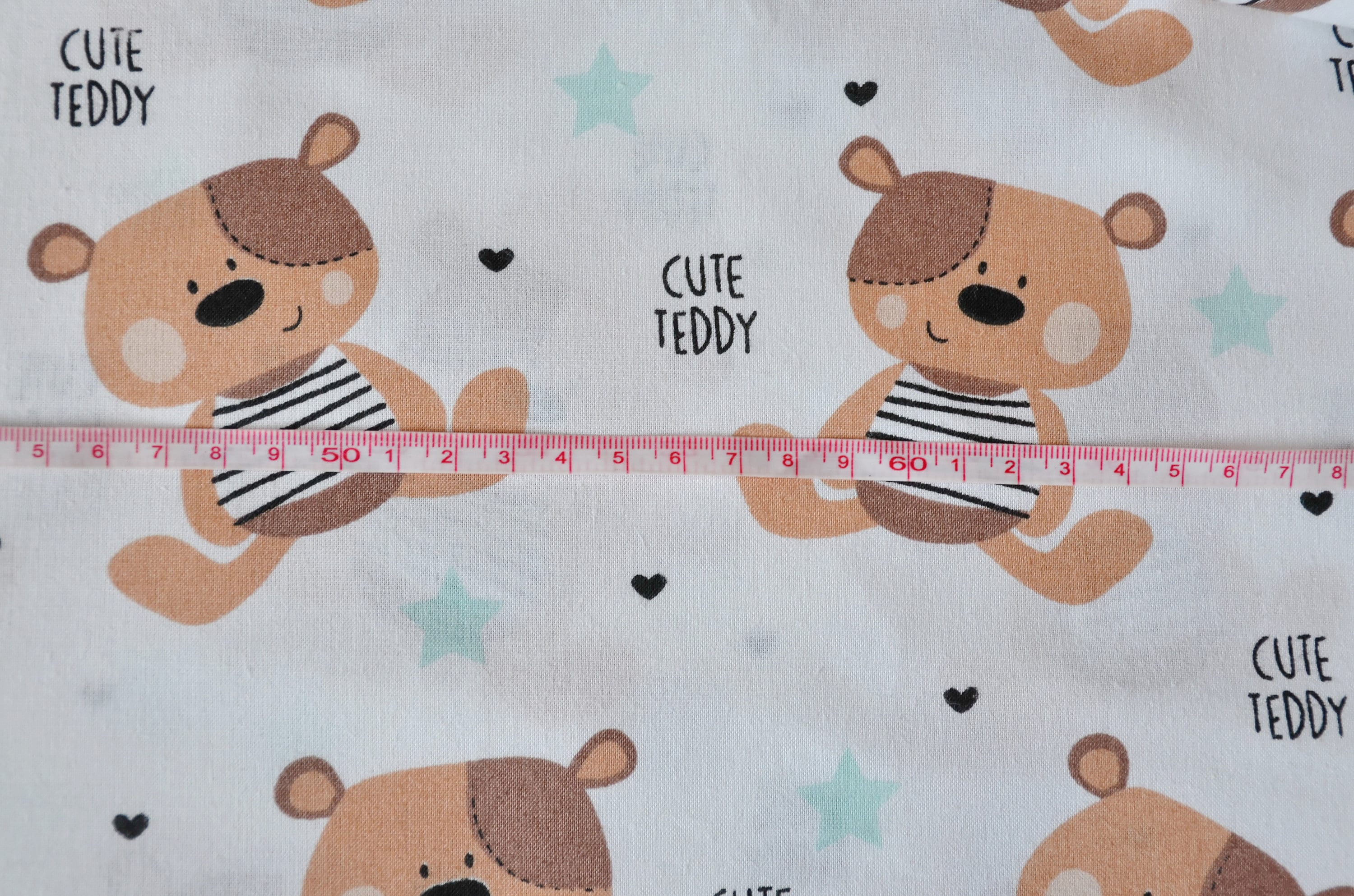 Teddy Bears Cotton Fabricbaby Cotton Fabric100% Cotton - Etsy