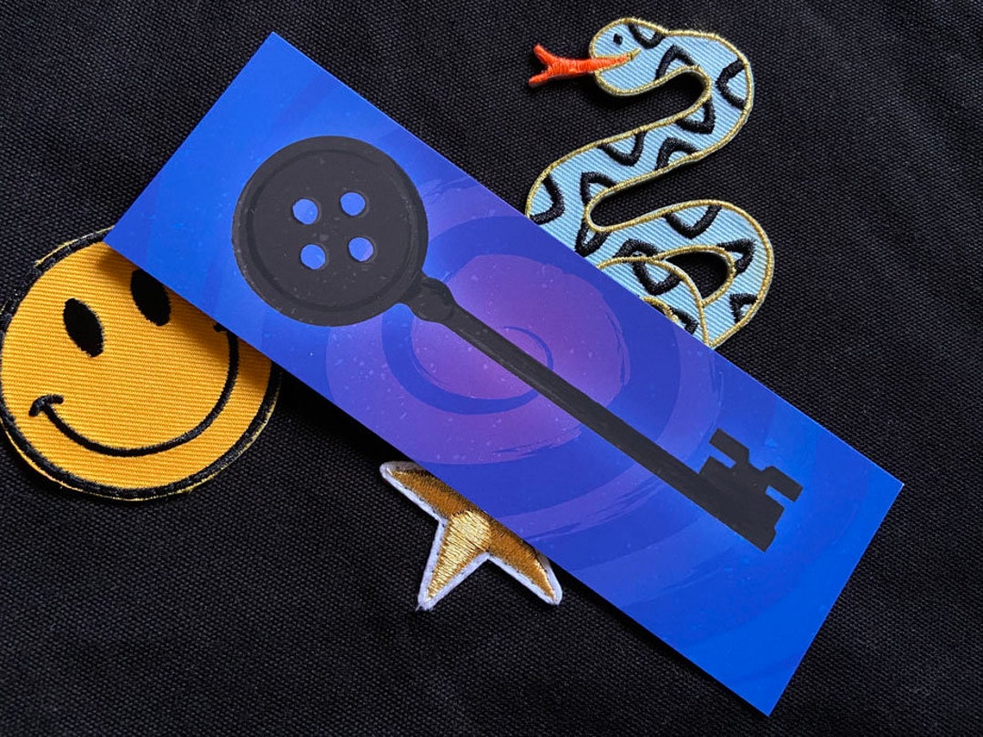 Coraline Bookmark | Neil Gaiman | Fantasy Horror Bookmark | Other ...