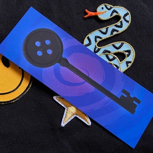 Coraline Bookmark | Neil Gaiman | Fantasy Horror Bookmark | Other ...