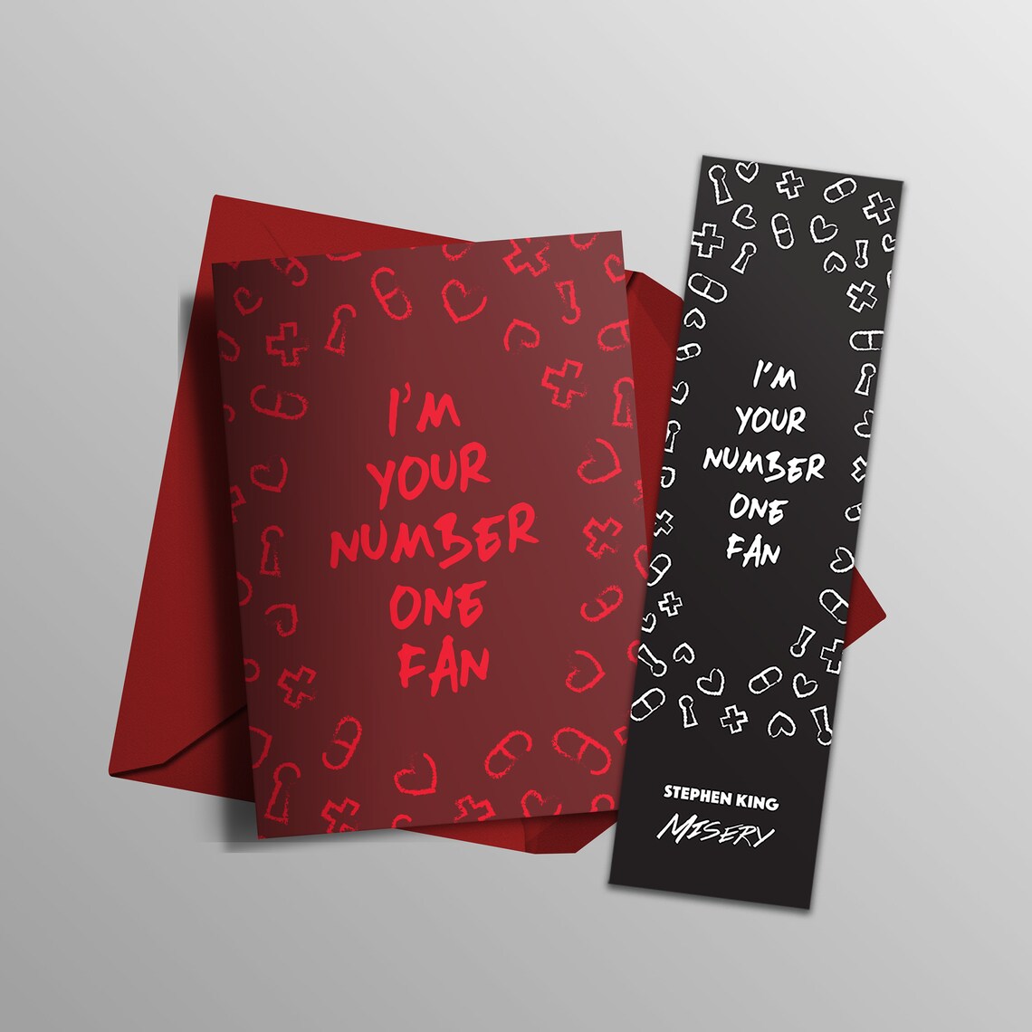 Stephen King Card / Misery Card / I'm Your Number One Fan - Etsy Israel