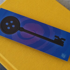 Coraline Bookmark | Neil Gaiman | Fantasy Horror Bookmark | Other ...
